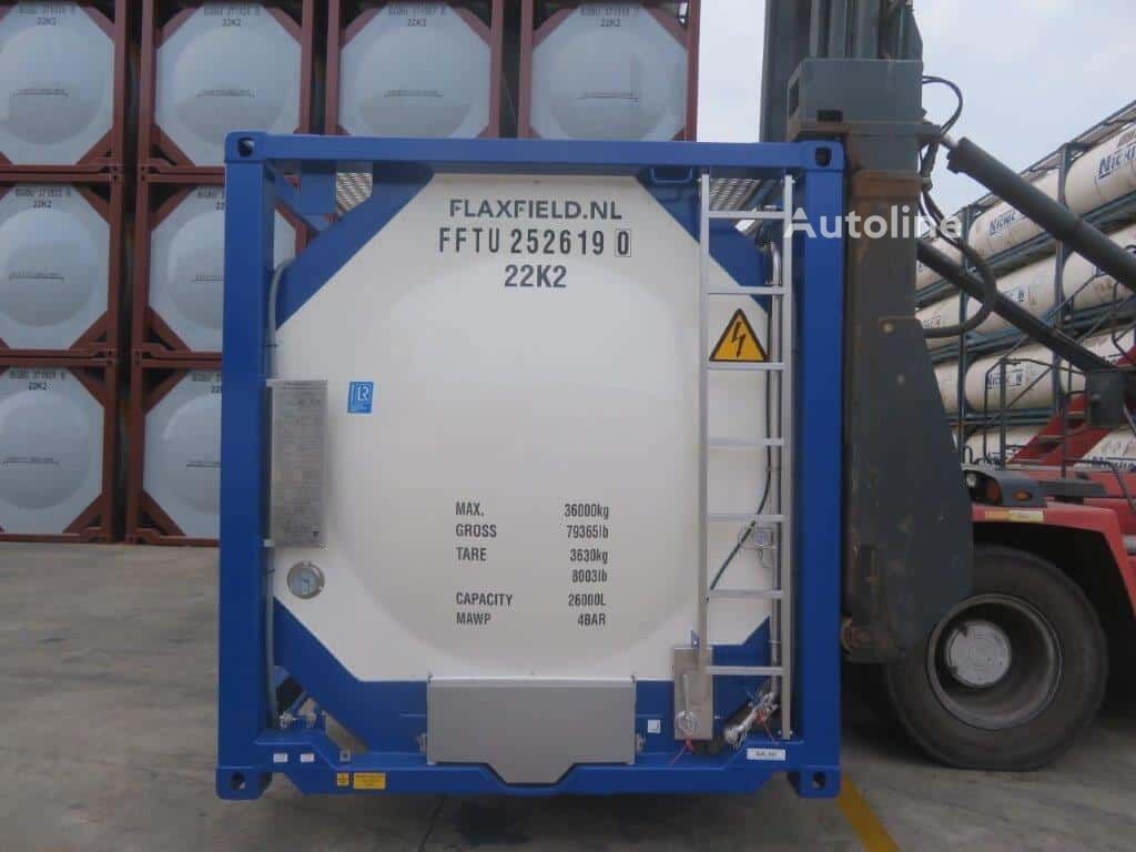 Novi FFT 25-043A - 26000 L - T11/L4BN rezervoar-kontejner 20 stopa