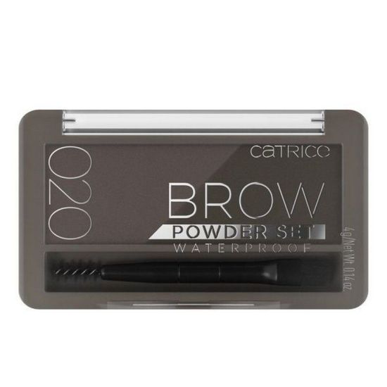 Catrice Brow Powder vodootporni set za obrve 020 Ash Brown 4g