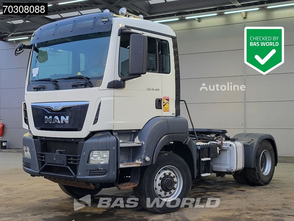 MAN TGS 18.480 4X4 Manual! Hydrodrive Big-Axle Hydraulik tegljač