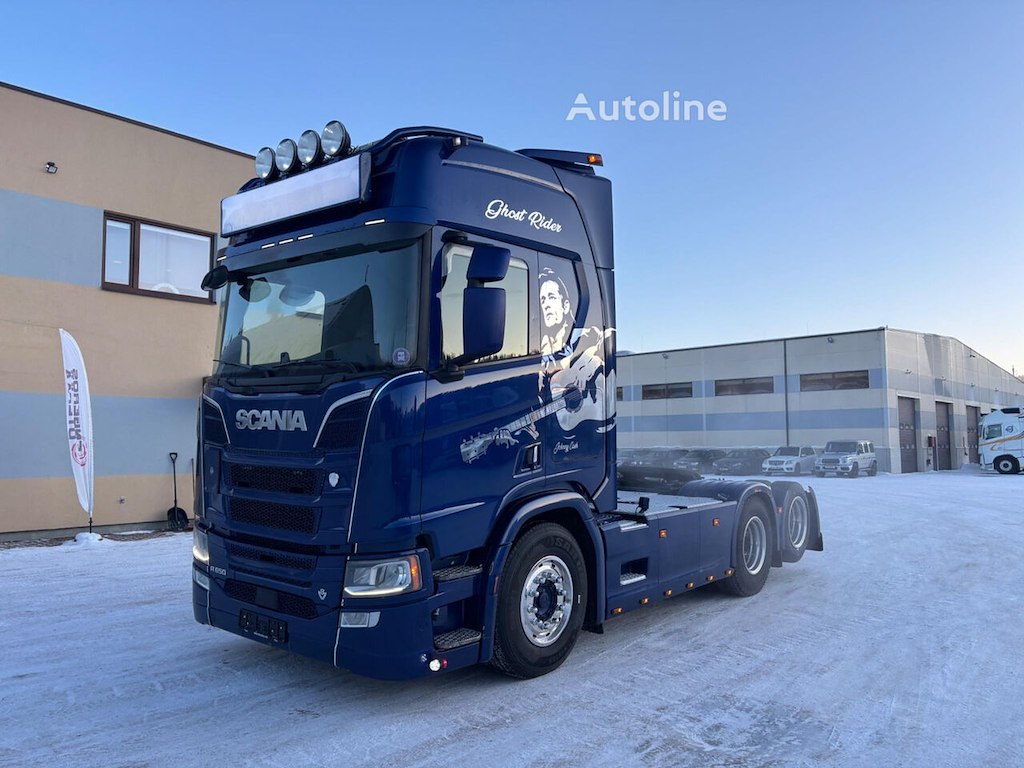 Scania R650 6x2 + RETARDER + PTO + DOUBLE BOOGIE + CRANE READINESS tegljač