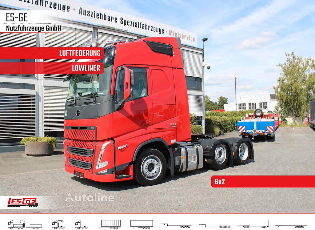 Novi Volvo FH 510 6x2T VLA LOWLINER tegljač