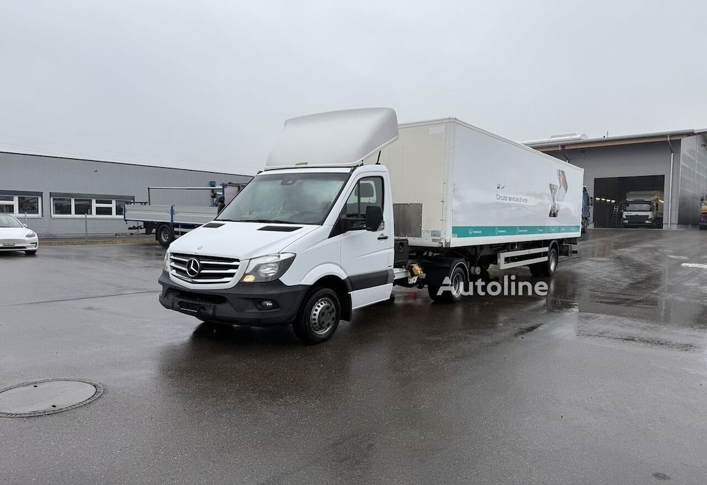 Mercedes-Benz 602 519 BT SZM+Auflieger / Swiss-Vehicle tegljač