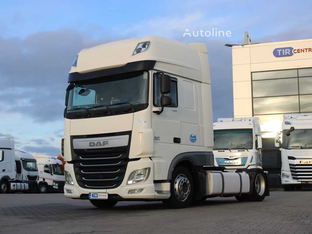 DAF XF 460 FT, LOW DECK, EURO 6 tegljač