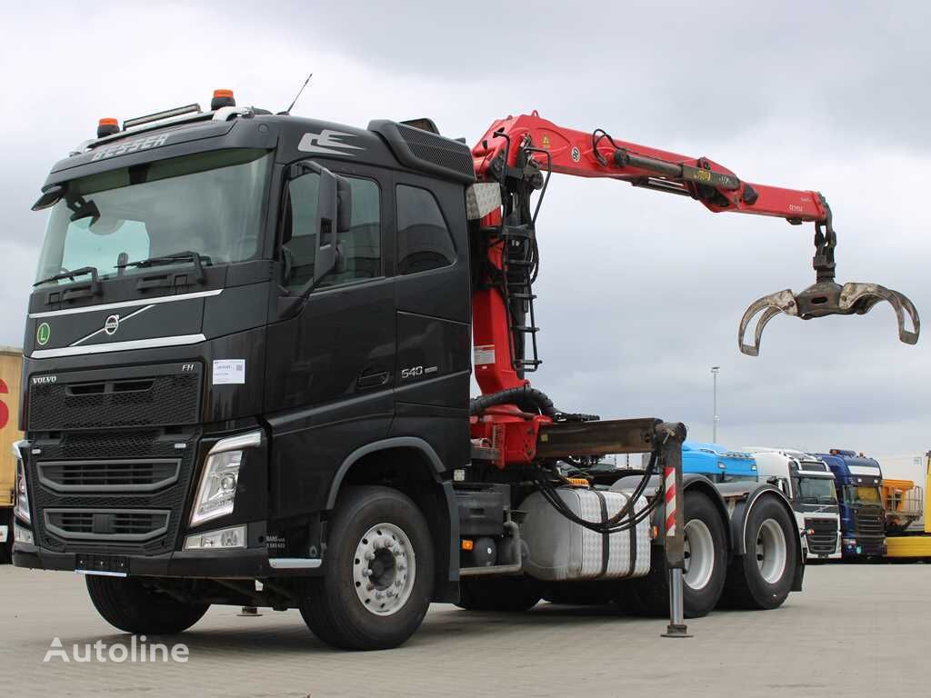 Volvo FH 540, 6X4, VEB+, PALFINGER EPSILON Q170Z96, PNEU 90% tegljač