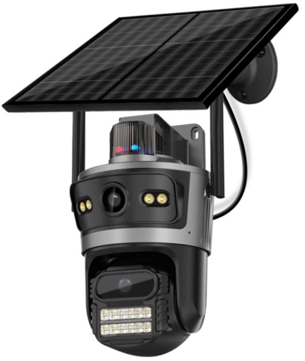 CAM-IP4MP-TQ11-AOV-4G GMB kamera 4MP(2mp+2mp) H.265 EU Solar Camera, 3.8 Inch, ICSEE App, 3.6mm,IP66