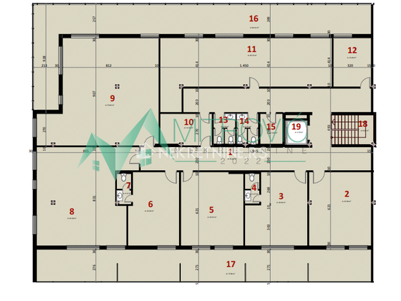 Poslovni prostori,NOVI SAD,LIMAN 3,kv: 623.00, € 7787, ID: 9100505