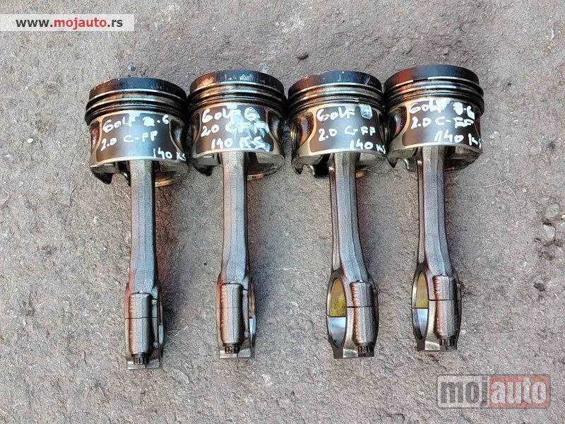 Golf 6 klip i klipnjaca 2.0 TDI 140 KS Originalni delovi Moguca ugradnja delova Alfa Romeo 147-156-166-159-GT-MiTo-Giulietta Fiat bravo 2 - croma -grande punto -multipla 2 -punto 3 -stilo-idea Fre...