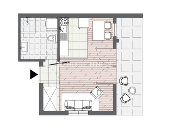 Mirijevo Novogradnja-garsonjera 36m2