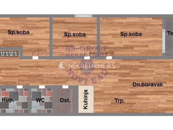 Odličan troiposoban stan u izgradnji na Adicama! 69m2