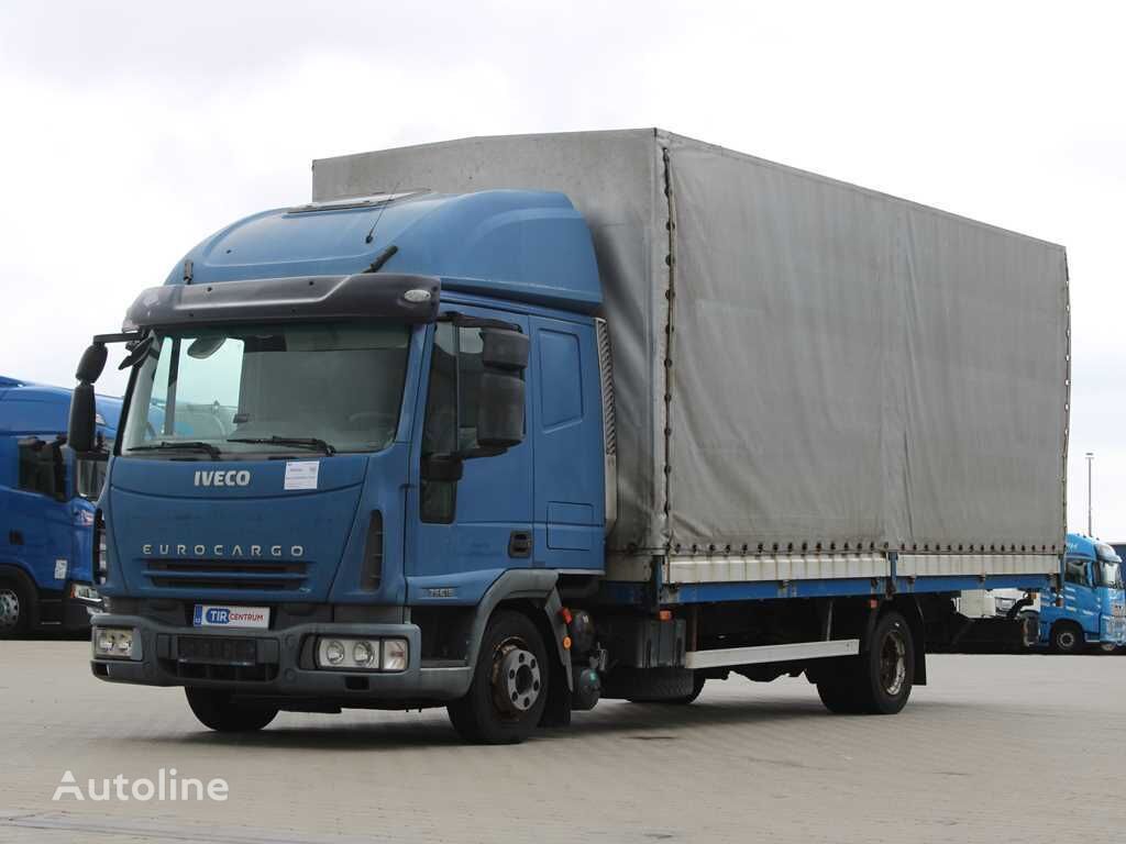 IVECO EUROCARGO 75E18, EURO 4, PNEU 80% kamion s ceradom
