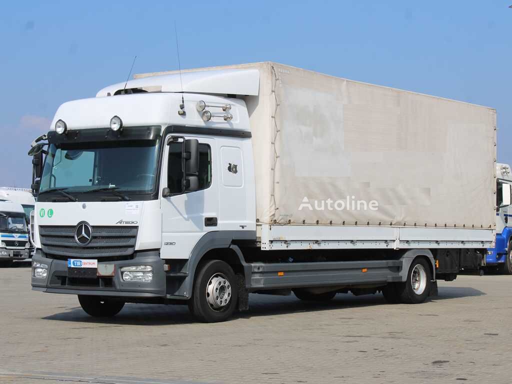 Mercedes-Benz ATEGO 1230, EURO 6, HYDRAULIC FRONT, SIDES kamion s ceradom
