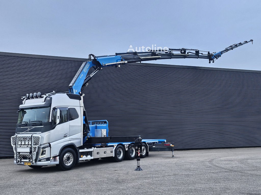 Volvo FH 16 750 8x4 / RETARDER / FASSI 71 TM + JIB kamion platforma
