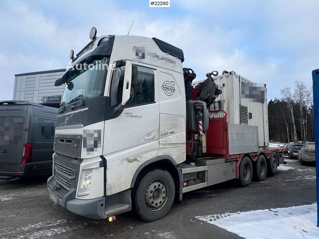 Volvo 2017 Volvo Fh540 Tridem kranbil m/ 31 t/m Fassi kran med jibb kamion platforma