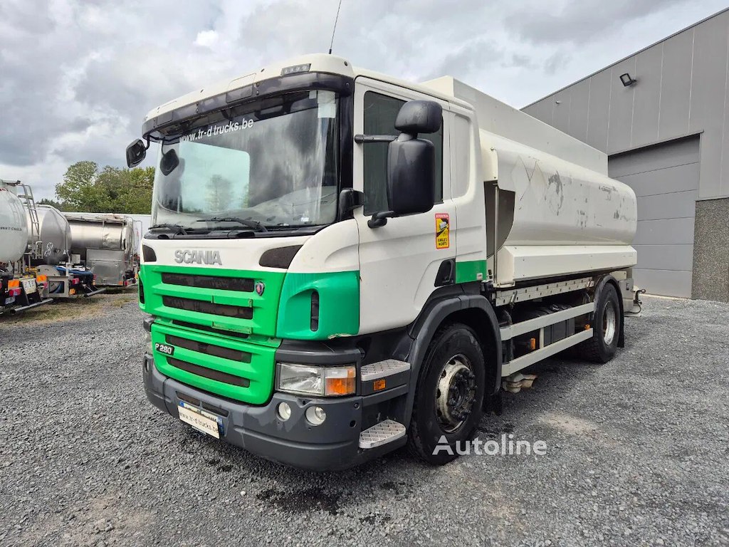 Scania P280 FUEL / CARBURANT 14000L - 4 COMP - RETARDER autocisterna za gorivo