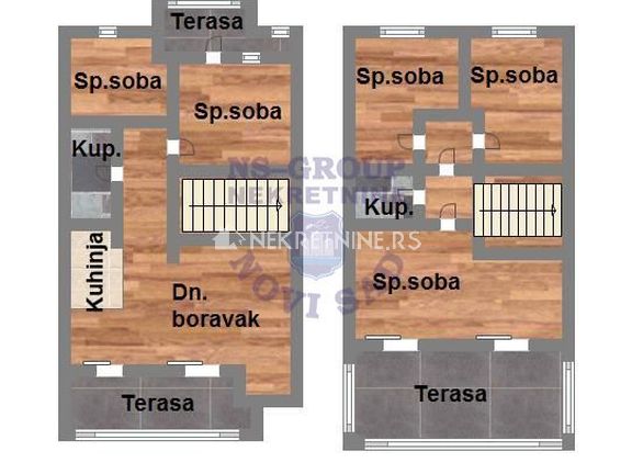 Fantastičan duplex na Bulevaru Evrope -136m2