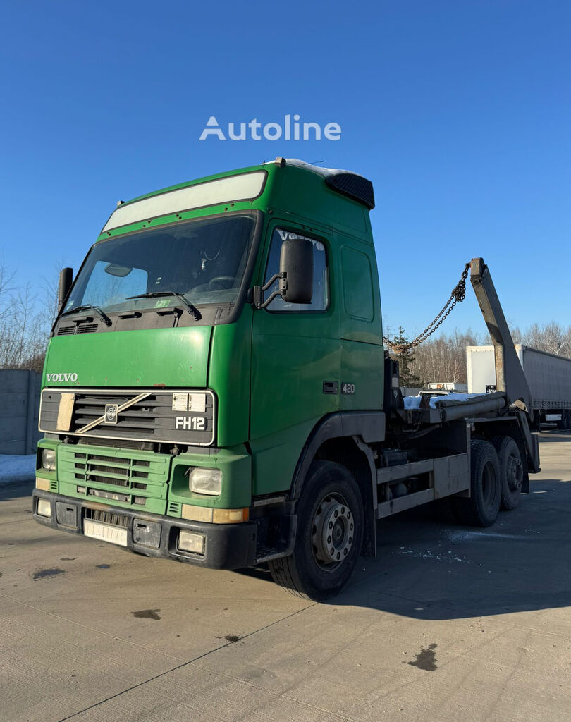 Volvo FH12.420 kamion autopodizač kontejnera