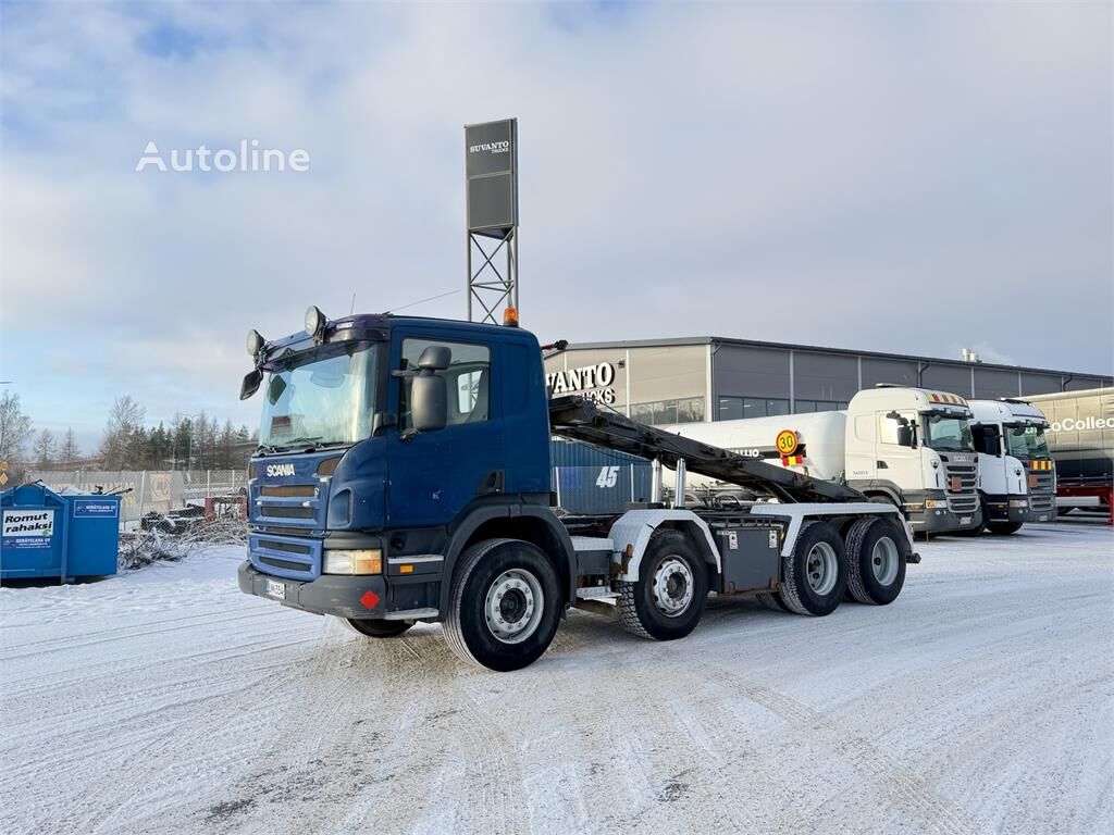 Scania P 340 8X2 kamion sa kukom za podizanje tereta