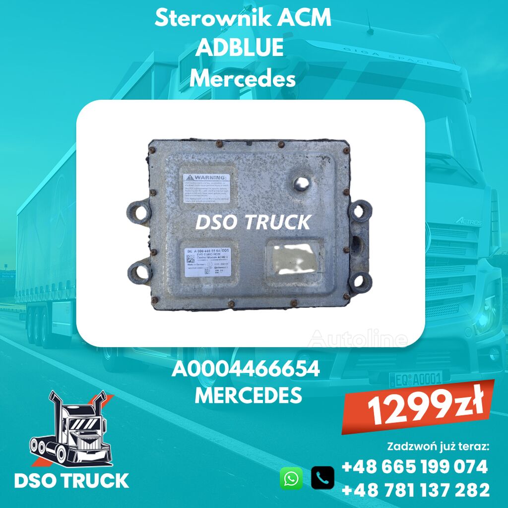 Mercedes-Benz Sterownik ACM A0004466654 upravljačka jedinica za Mercedes-Benz ACTROS AXOR ATEGO kamiona