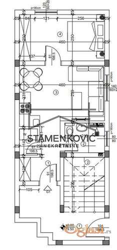 POVOLJNO-NOV JEDNOIPOSOBAN STAN ID#7089