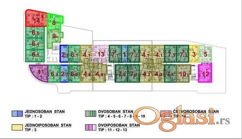 Jednosoban stan u luksuznom stambeno-poslovnom kompleksu