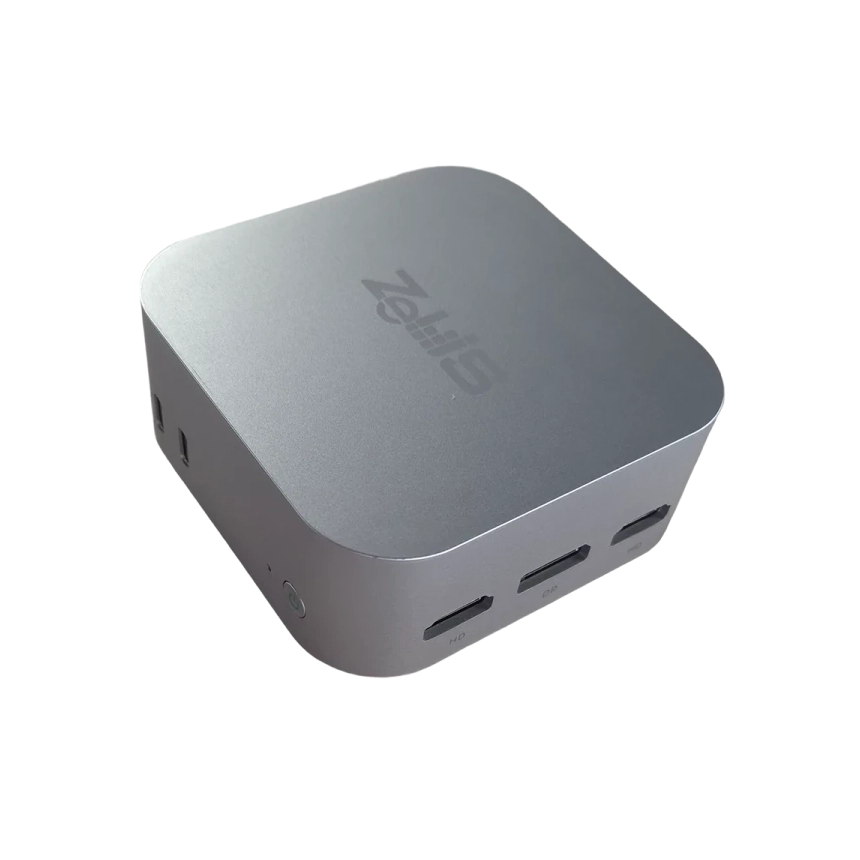 Mini PC Zeus N5 Celeron QC N150 3.40 GHz/DDR5 12GB/m.2 256GB/LAN/Dual WiFi/BT/2xHDMI/DP/Win 11