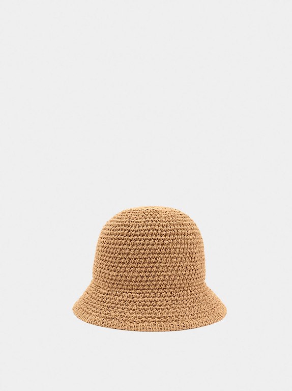 KNIT BUCKET HAT