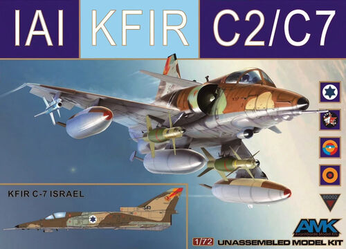 NEW! AMK - Avant Garde Model Kits 86002 Kfir C2/C7