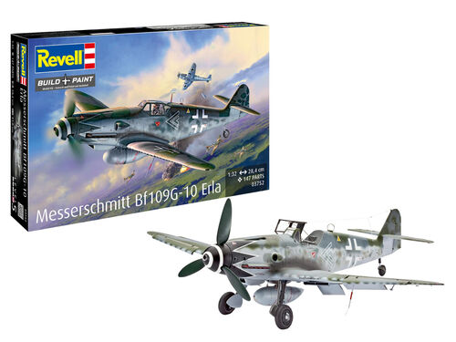 NEW! Revell 03752 Messerschmitt Bf-109 G-10 Erla