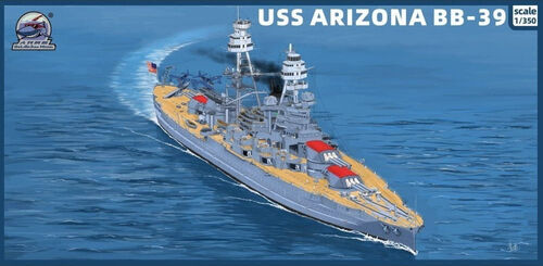 NEW! DaLiGeJian Model CY102 USS Arizona (BB-39)