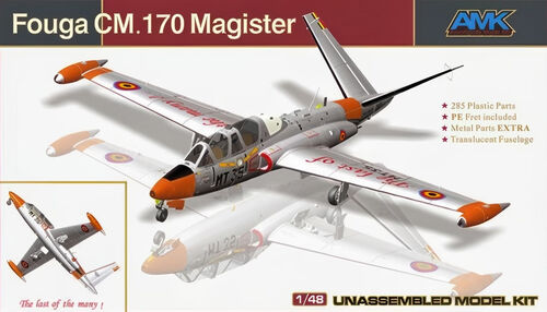 NEW! AMK - Avant Garde Model Kits 88004 Fouga CM.170 Magister