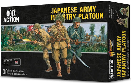 NEW! Bolt Action 402016003 Japanese Army Infantry Platoon