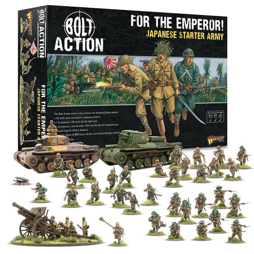 NEW! Bolt Action 402616025 For The Emperor! Japanese Starter Army