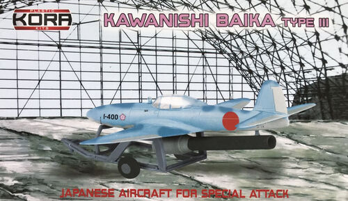 Kora Models KPK72148 Kawanishi Baika Type III - Japanese Aircraft For Special Attack
