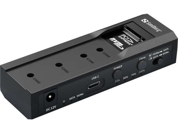 USB Docking Sandberg M2 + NVMe + SATA 136-49