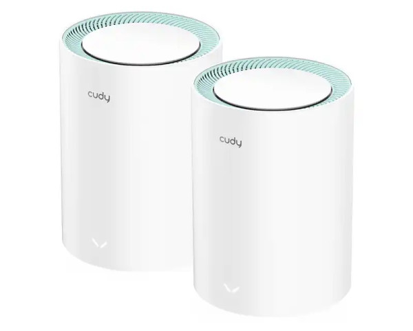WHOLE HOME WI-FI MESH SYSTEM CUDY M1200 AC1200 DUAL BAND (2-PACK)