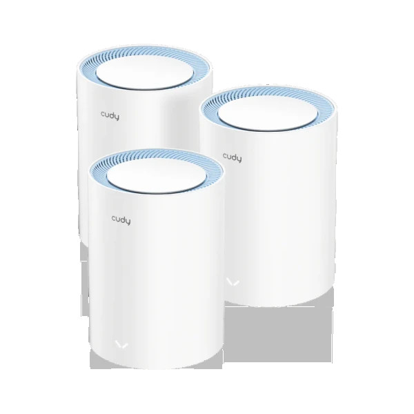 WHOLE HOME WI-FI MESH SYSTEM CUDY M1200 AC1200 DUAL BAND (3-PACK)