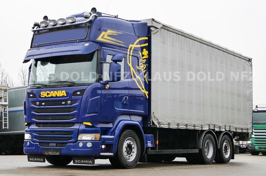 Scania R 450 + Tail lift kamion sa klizna zavesa cerada