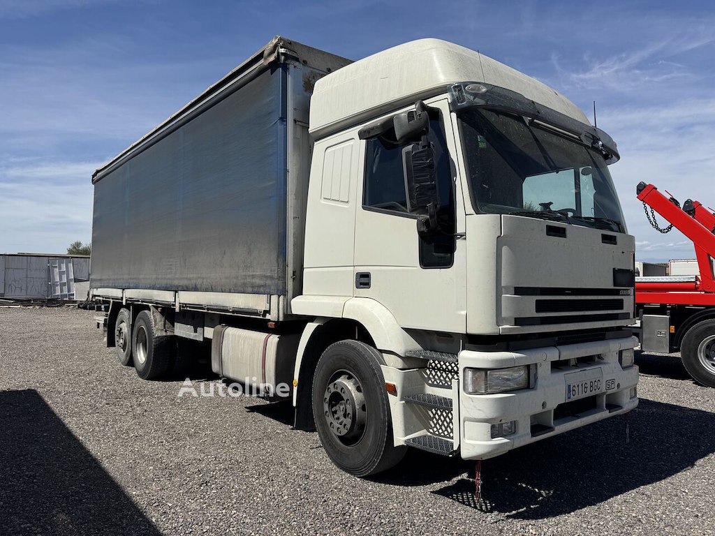 IVECO 350. Semitautliner 18 palets. 26 ton. 6x2 kamion sa klizna zavesa cerada