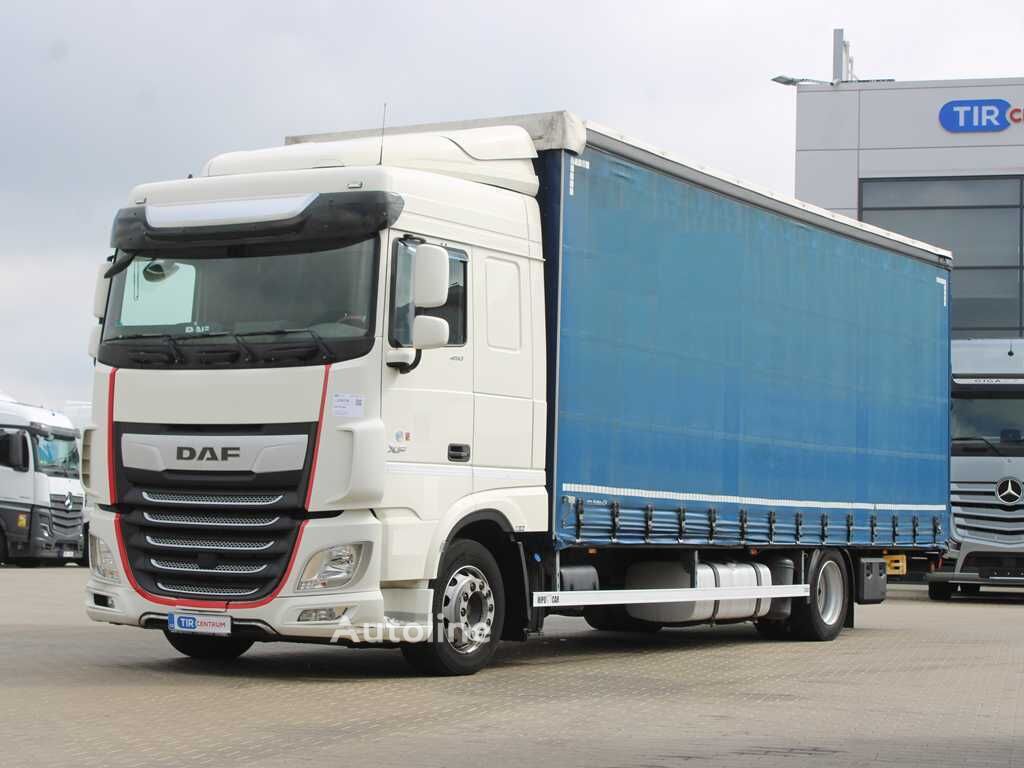 DAF XF 450, EURO 6, INDEPENDENT AIR CONDITIONING, AIR SUSPENSION kamion sa klizna zavesa cerada