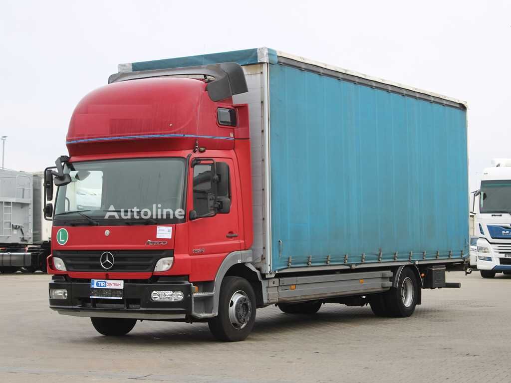 Mercedes-Benz ATEGO 1529 L, SLEEPING BODY, EURO 5 kamion sa klizna zavesa cerada