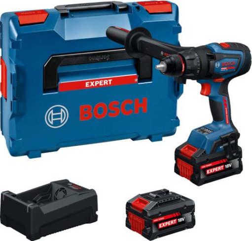 Bosch EXPERT EXSR18V-150 akumulatorska bušilica - odvrtač, 18V, sa 2x8Ah baterije i punjačem