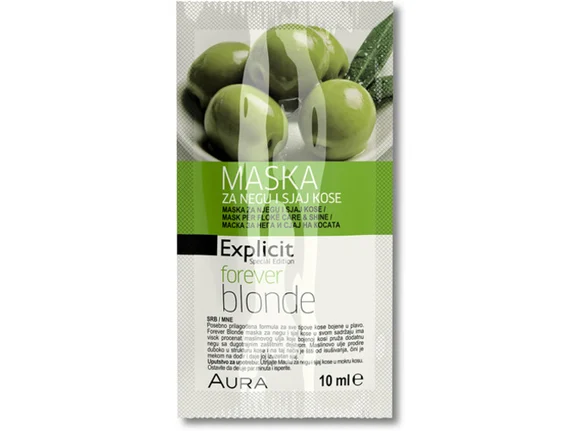 Aura Maska za negu i sjaj kose 10ml