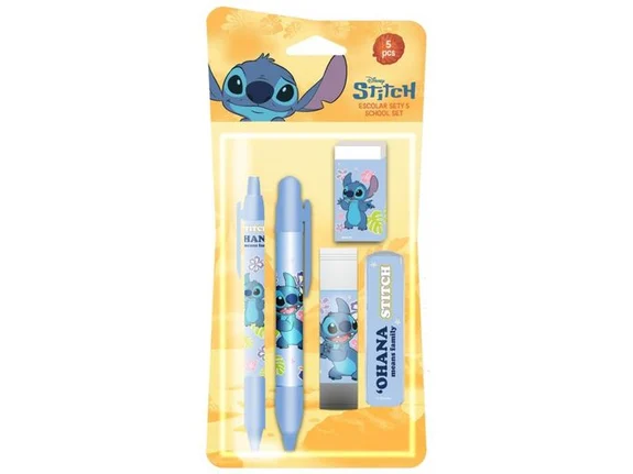 Školski set Stitch 5 komada