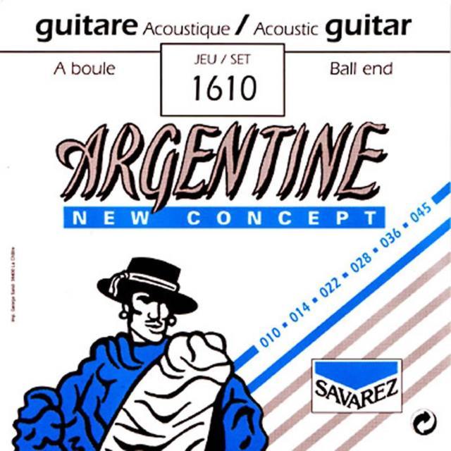 Savarez 1610 Argentine Set Žice za akustičnu gitaru 10-45