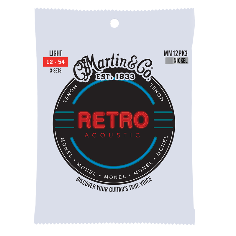 Martin Retro MM12 Žice za akustičnu gitaru 12-54