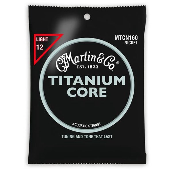 Martin MTCN 160 Titanium Core Light žice za akustičnu gitaru 12-55