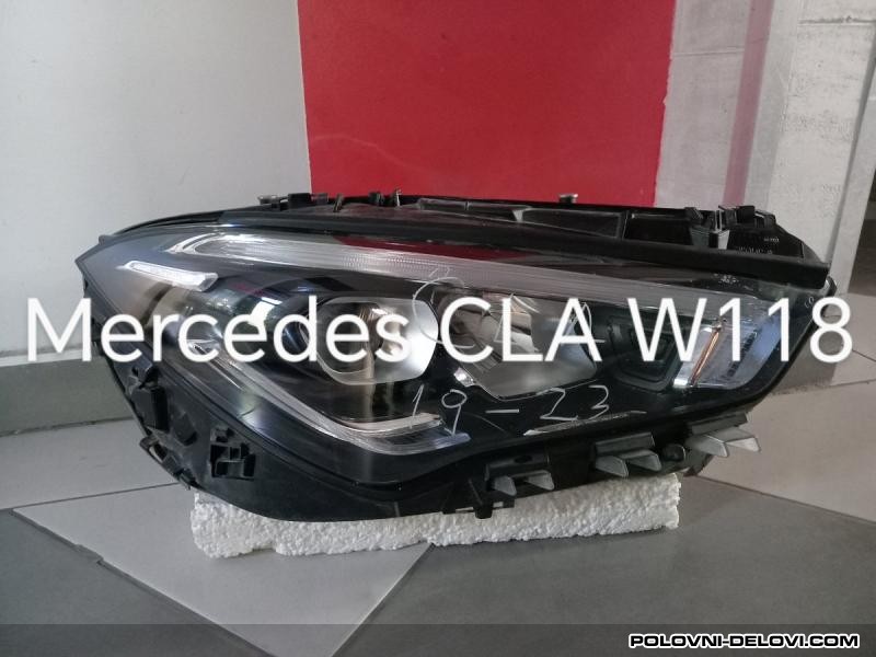 Mercedes CLA Svetla I Signalizacija