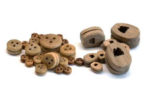 NEW! HiSModel SET-146Sf01 Sea Witch and Swordfish - Set of Blocks for Standing Rigging (for Lindberg and Marx Model Kits)