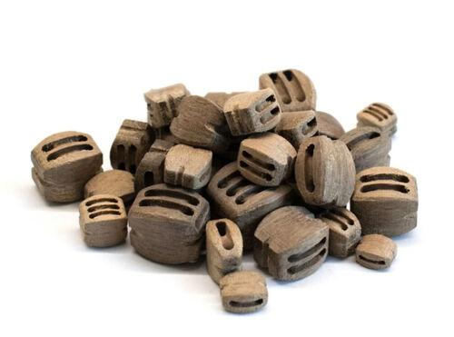 HiSModel SET-166CS02 Cutty Sark - Set of Blocks for Running Rigging (for IMAI Kits)
