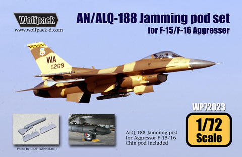 NEW! Wolfpack Design WP72023 F-15 and F-16 - AN/ALQ-188 Jamming Pod Set